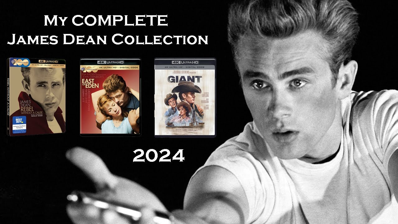 My COMPLETE James Dean Collection 2024 (4K and SteelBook) - YouTube