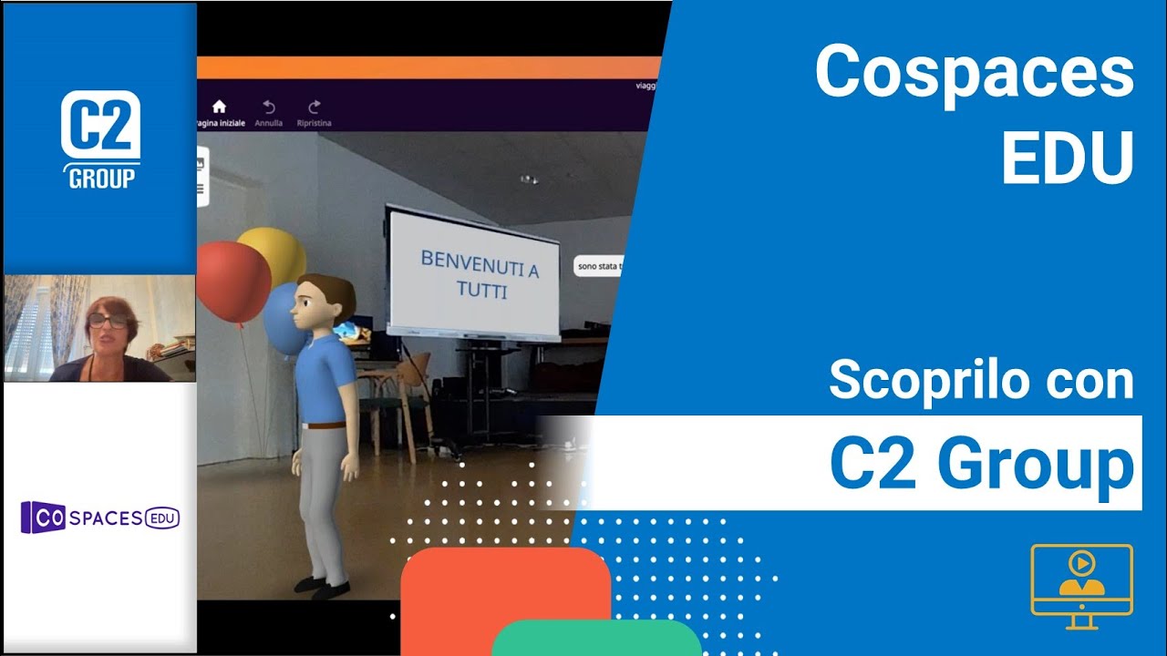 Cospaces EDU per la Scuola 4.0 - Scoprilo con C2 Group - YouTube