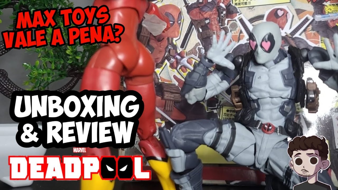 O melhor Deadpool Bootleg? - Deadpool Revoltech Bootleg da MAX ...