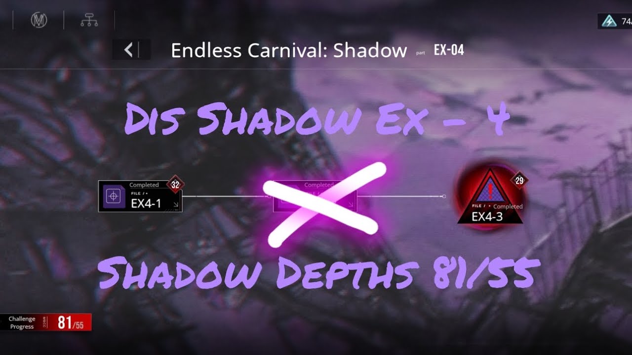 Path to Nowhere | Dis Shadows EX 4 | Endless 4-1|4-2|4-3 | Shadow ...