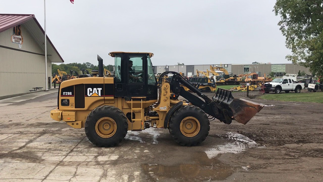 CAT IT28 H54039 at AIS Construction Equipment - YouTube