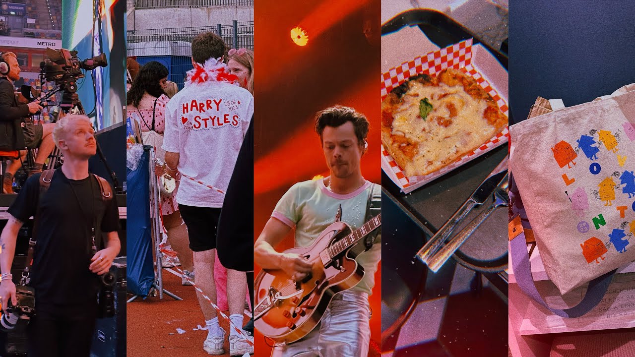 Harry Styles concert, Love On Tour 2023, A Day with me! - YouTube