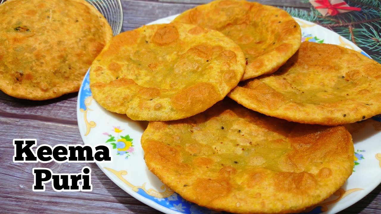 Keema Puri Recipe।My Village Style Keema Puri।Kachche Keeme Ki Poori ...
