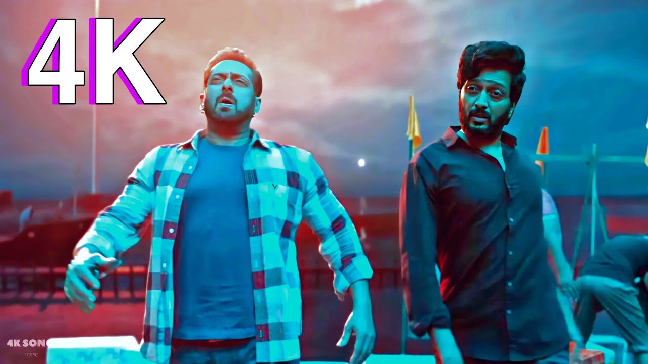 Ved Lavlay Song 4k 60fps Video - Salman Khan, Riteish Deshmukh, Genelia ...