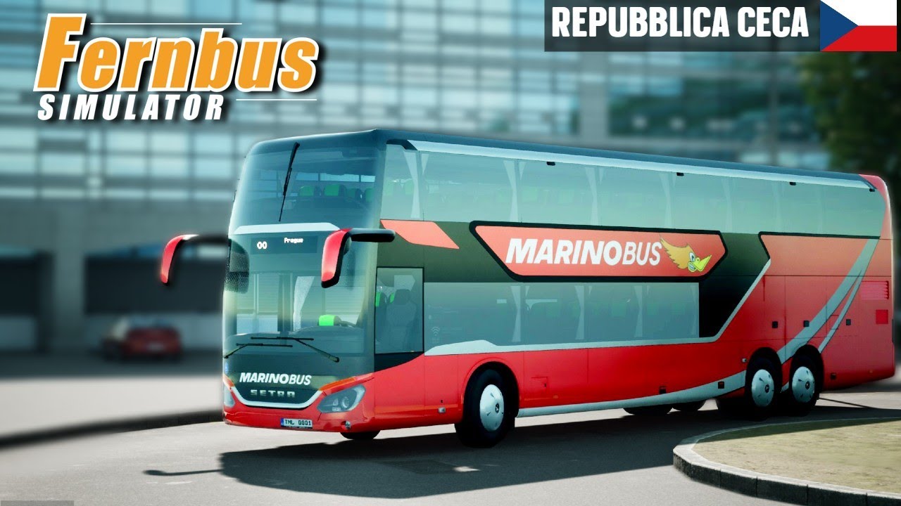 VIAGGIO CON MARINOBUS in REPUBBLICA CECA su FERNBUS! - YouTube