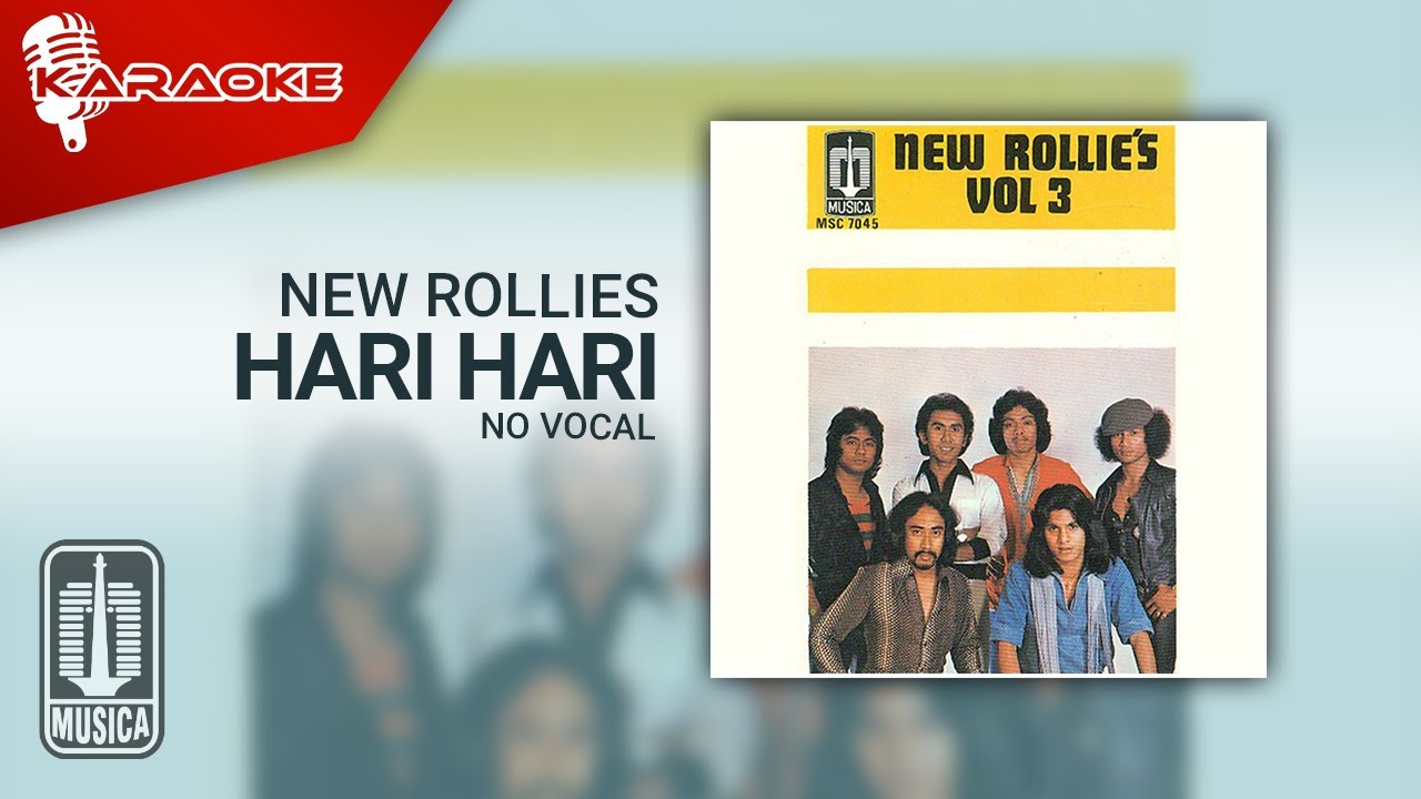 New Rollies - Hari Hari (Official Karaoke Video) | No Vocal - YouTube