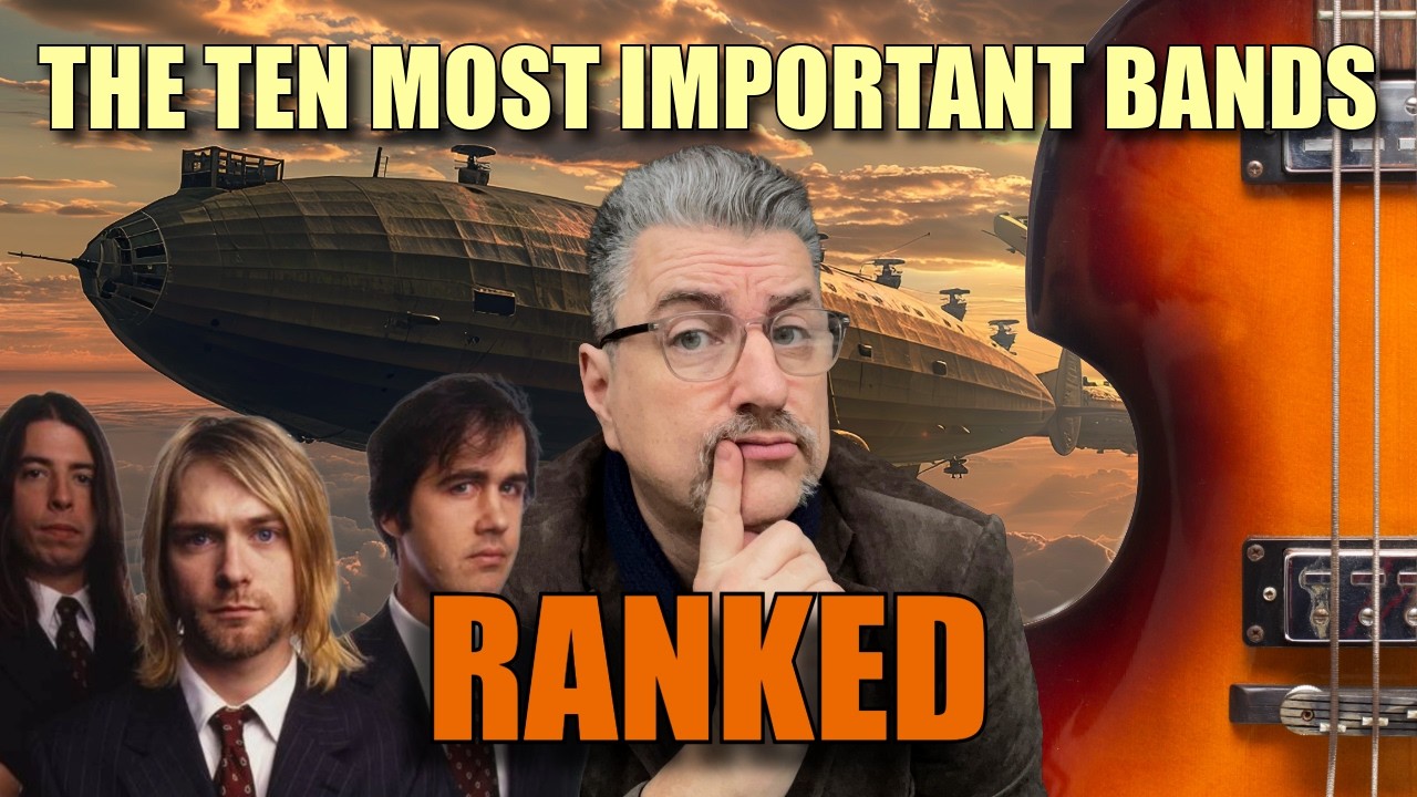THE 10 MOST IMPORTANT BANDS IN HISTORY | Ranked - YouTube