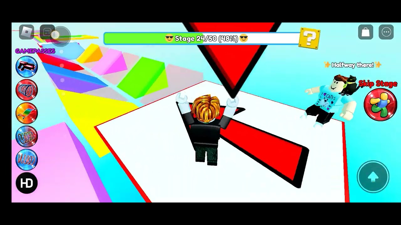 Roblox Ultimate Easy Obby Parkour complete video - YouTube