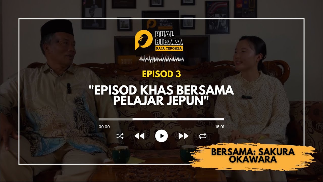 BUAL BICARA RAJA TEROMBA | EP 3: Episod Khas Bersama Pelajar Jepun. - YouTube
