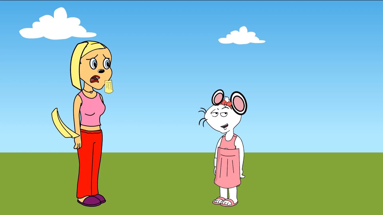 Angelina Mouseling Tries To Scare Brandy Harrington/Grounded - YouTube