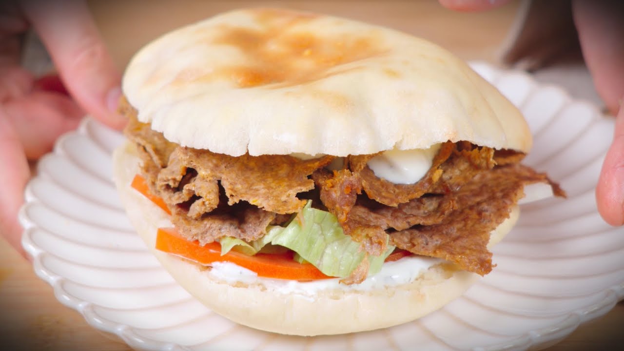 Döner kebab / make your own kebab easily - YouTube