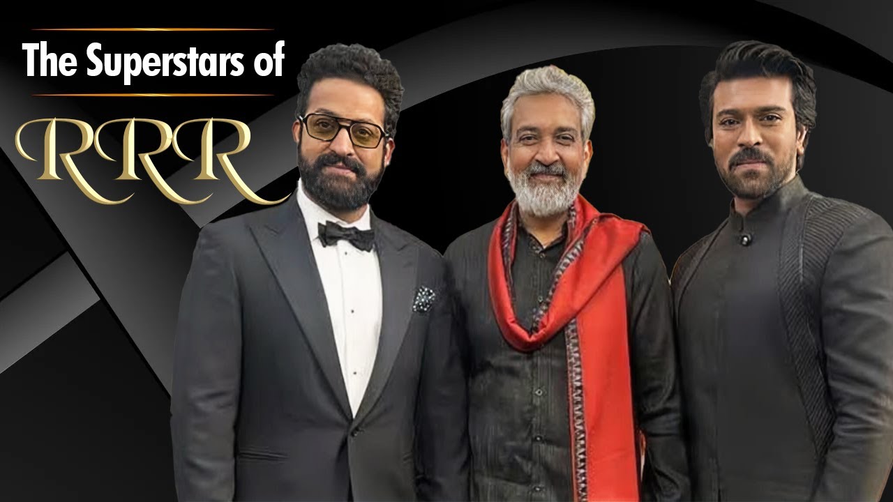 The Superstars of "RRR" | Life Story of S. S. Rajamouli | Jr. NTR | Ram ...