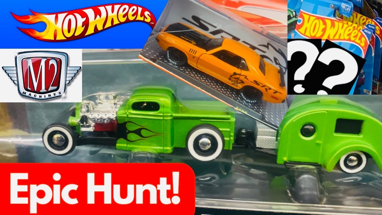 Epic Hot Wheels Premium finds & Awesome M2s! - YouTube