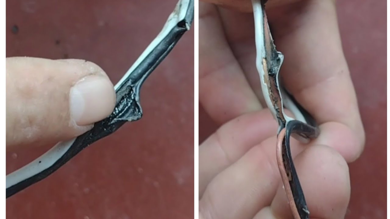 Impresionante Mira Cómo Terminan Los Cables Eléctricos en Un Cortó ...