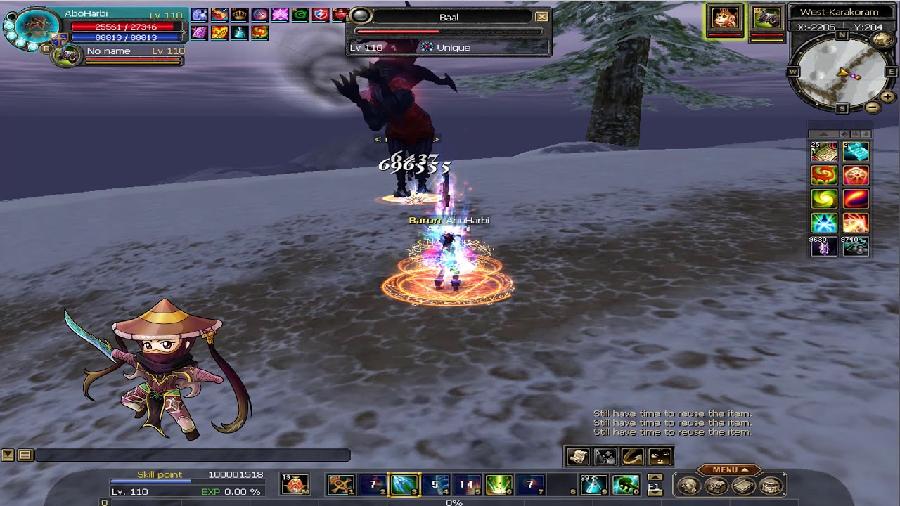 Silkroad Online Killed Baal - YouTube