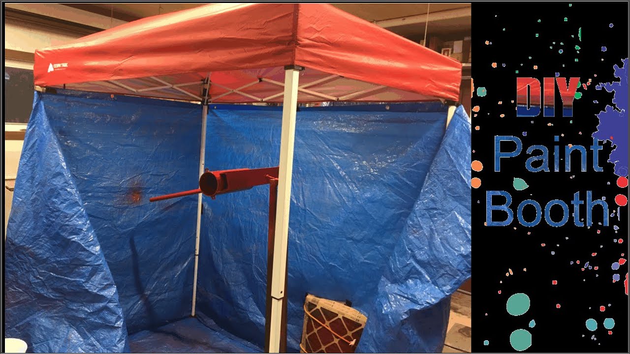 DIY Spray Booth - YouTube