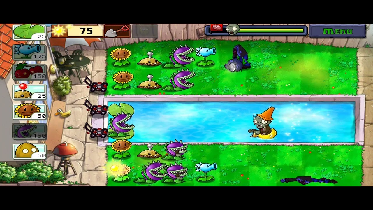 всем привет ребята сегодня я буду играть Plants of Zombi,(я не смог их ...