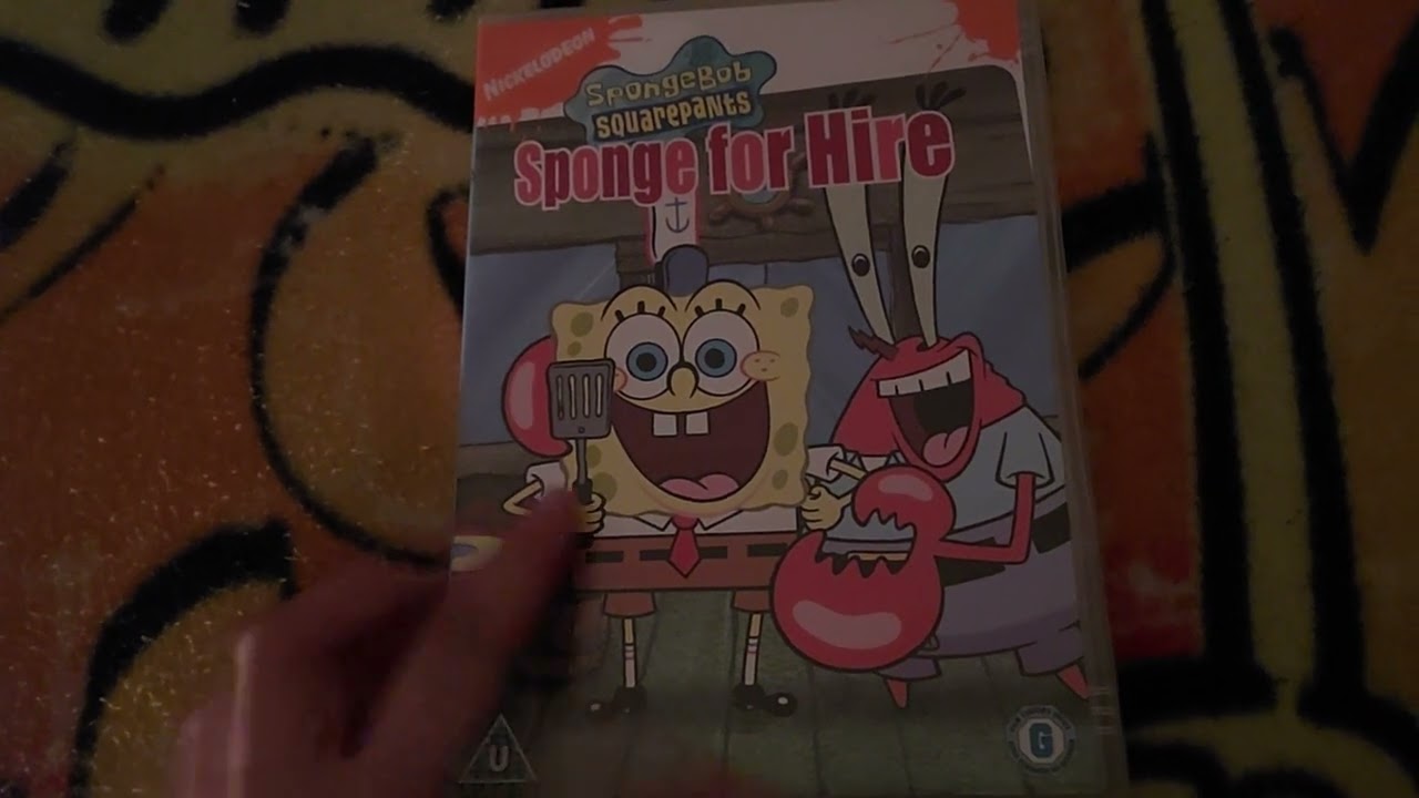 SpongeBob SquarePants Sponge For Hire DVD Review - YouTube