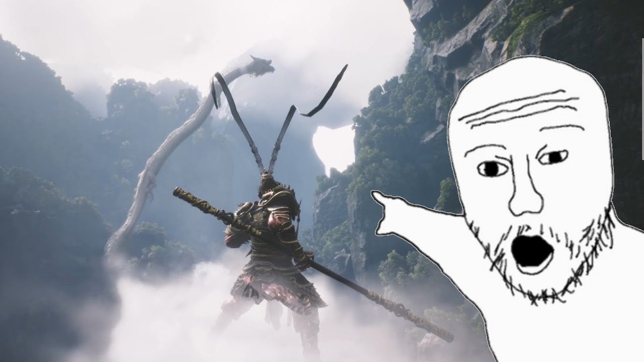 Wukong raging at the tiger boss - YouTube