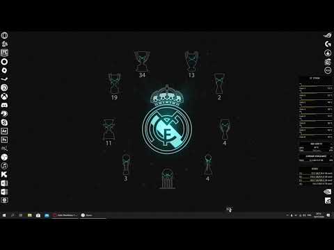 Real Madrid Animated Wallpaper - YouTube