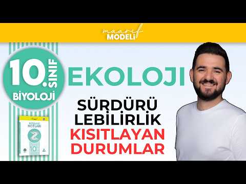 Sürdürülebilirliği Kısıtlayan Durumlar | Ekoloji 1.Ünite | 10.sınıf biyoloji maarif model | ZEDUVA