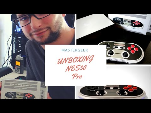 Unboxing NES30 Pro (8bitdo) - Meilleure manette smartphone/PC/Mac ...