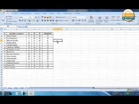 Curso Excel: Como elaboramos cuadros y tablas - YouTube