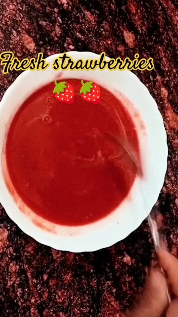 Refreshing Strawberry Juice| Homemade Cool Drink😋👌#juice #shorts#winter ...