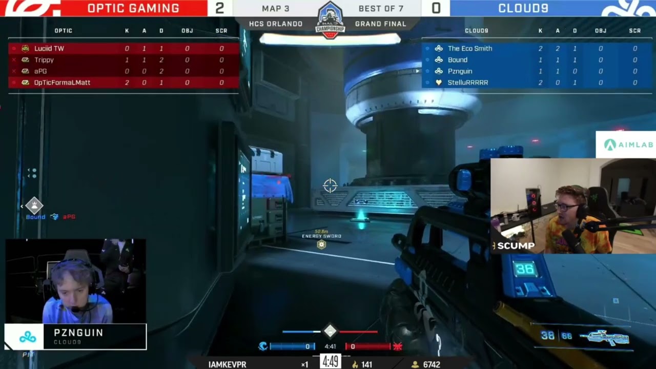 Scump Having WatchParty Station At Halo Worlds Championship - YouTube