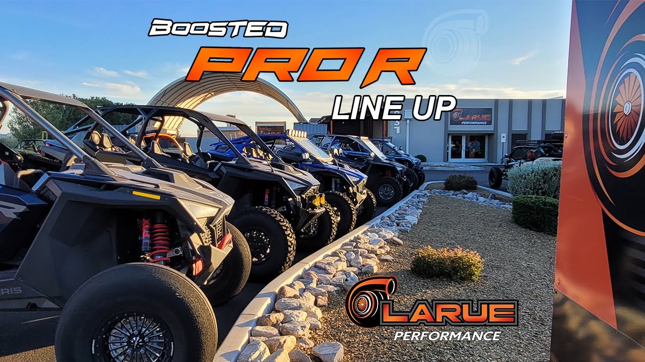 The Ultimate Turbo Kit Polaris Pro R Line Up - YouTube