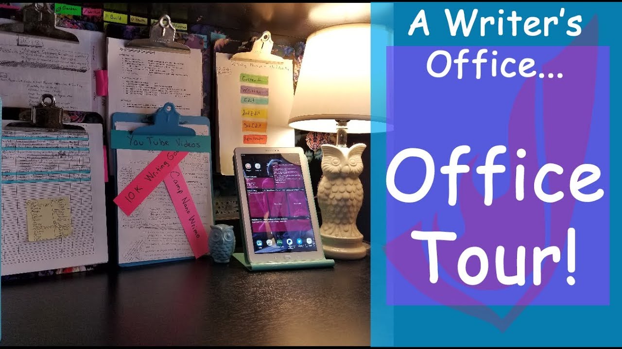 Writer & Artist Studio – OFFICE TOUR! - YouTube