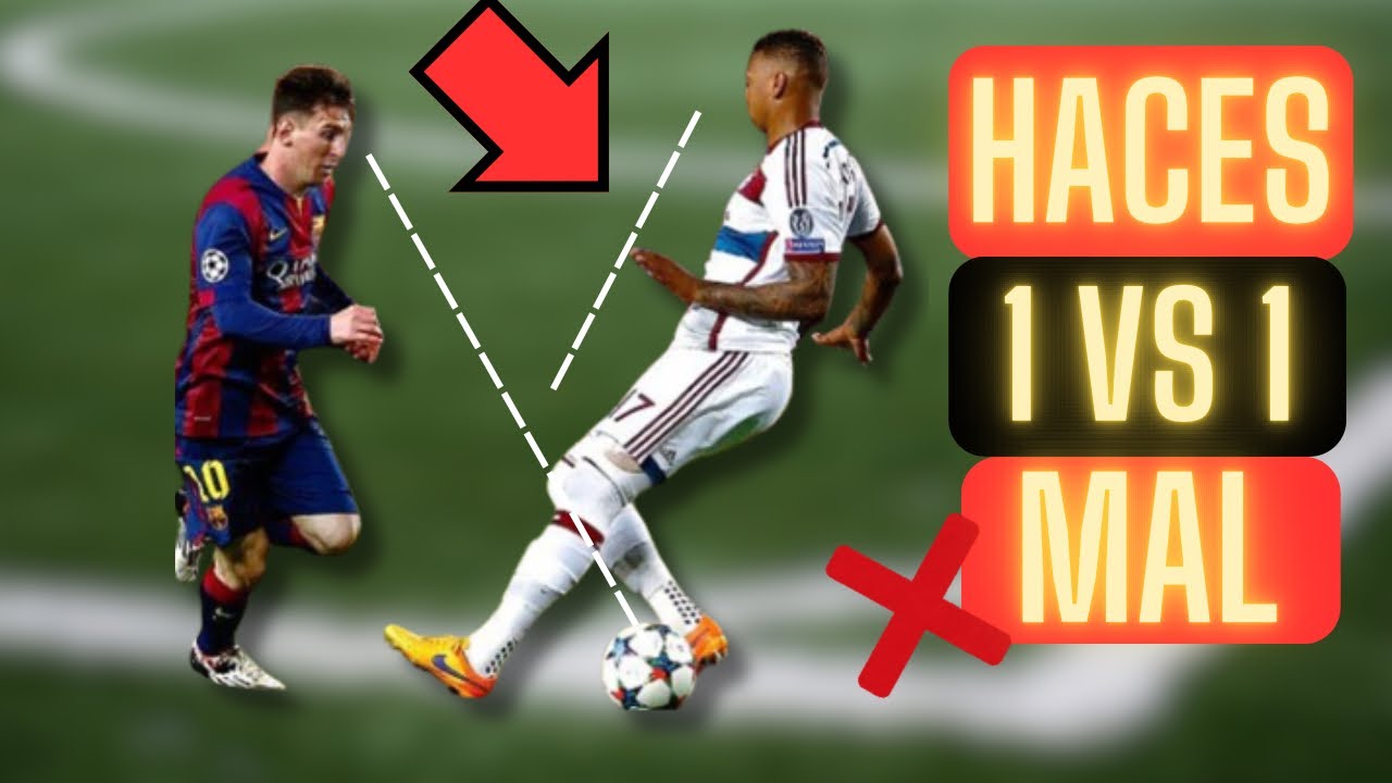 CÓMO GANAR SITUACIONES DE 1vs1 SIEMPRE *atacar y defender* - YouTube