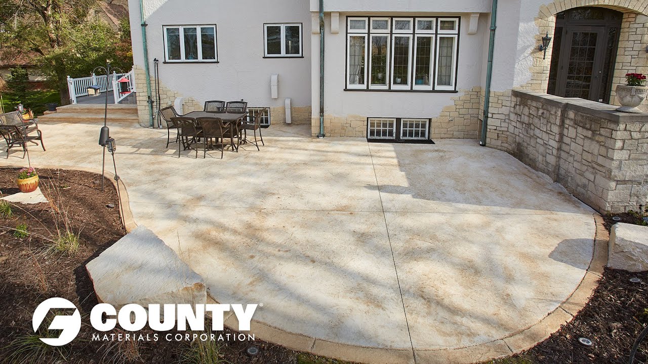 County Materials’ Ready Mix Transforms Homeowners’ Outdoor Living Space ...