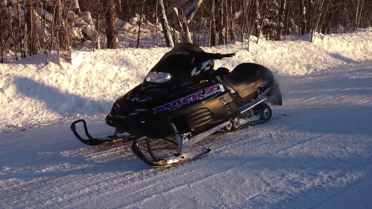 Mach z 800 mbrp idle - YouTube