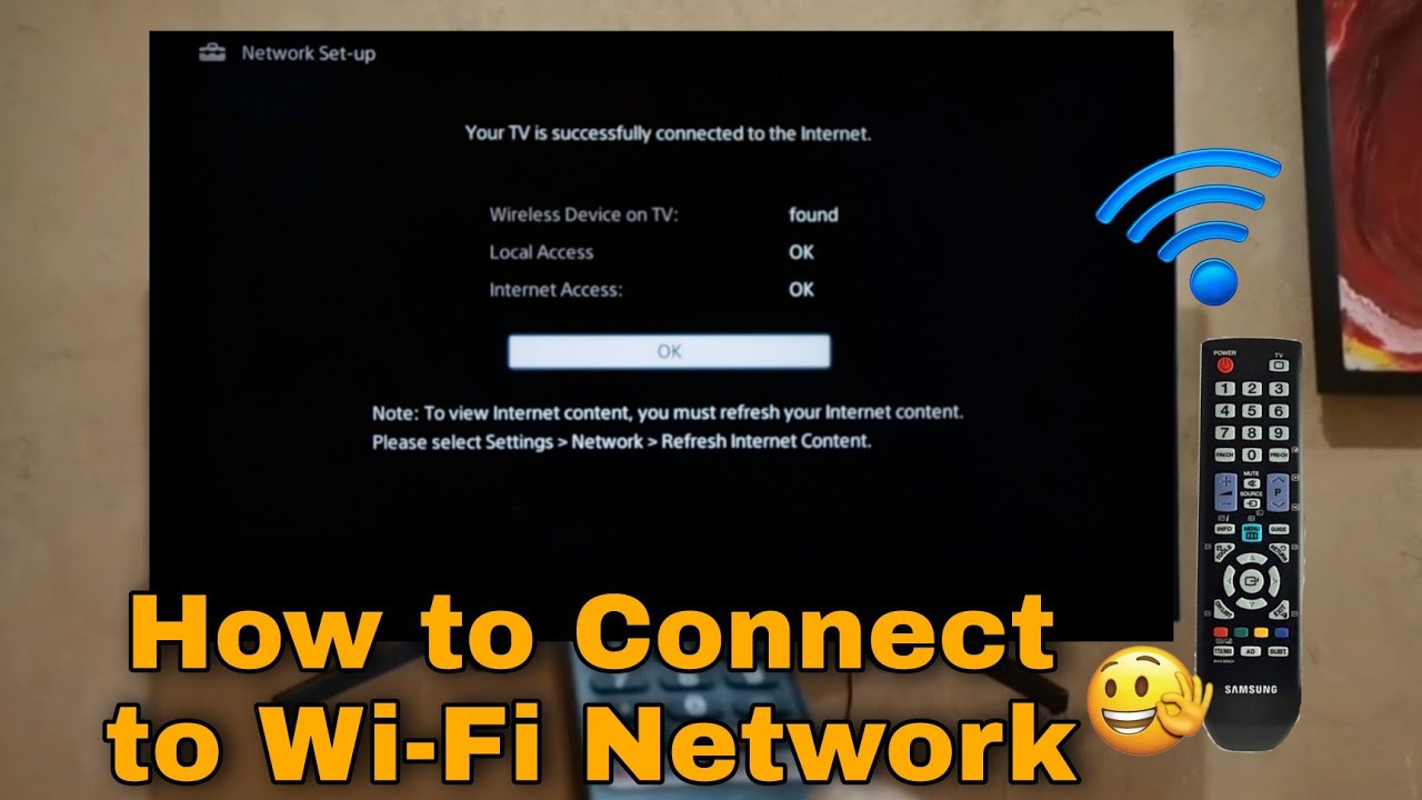 Sony Bravia TV : How to connect to Wi-Fi Network - YouTube