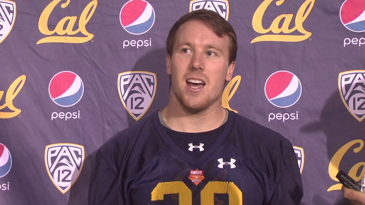 Cal Football Post Practice - RB Patrick Laird 12/7/18 - YouTube