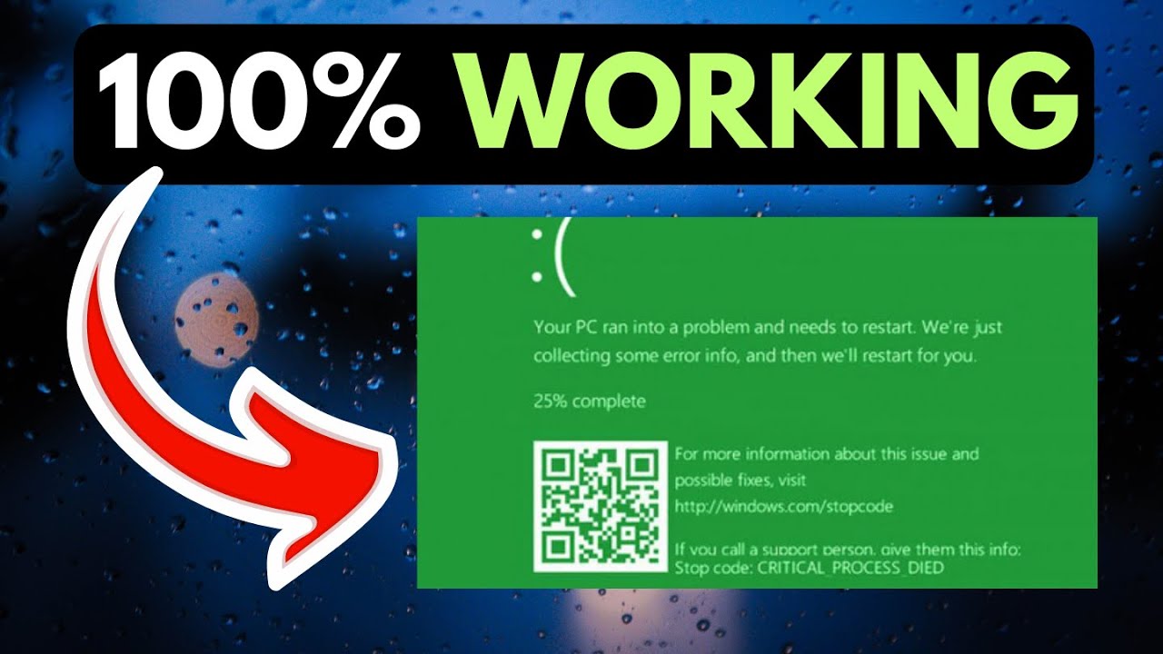 How to Fix Green Screen of Death Error in Windows 11 - YouTube