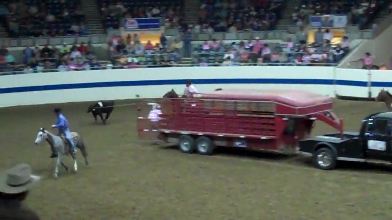 2010 Ranch Rodeo ~ Team 3 Bar J ~ Trailer Loading - YouTube