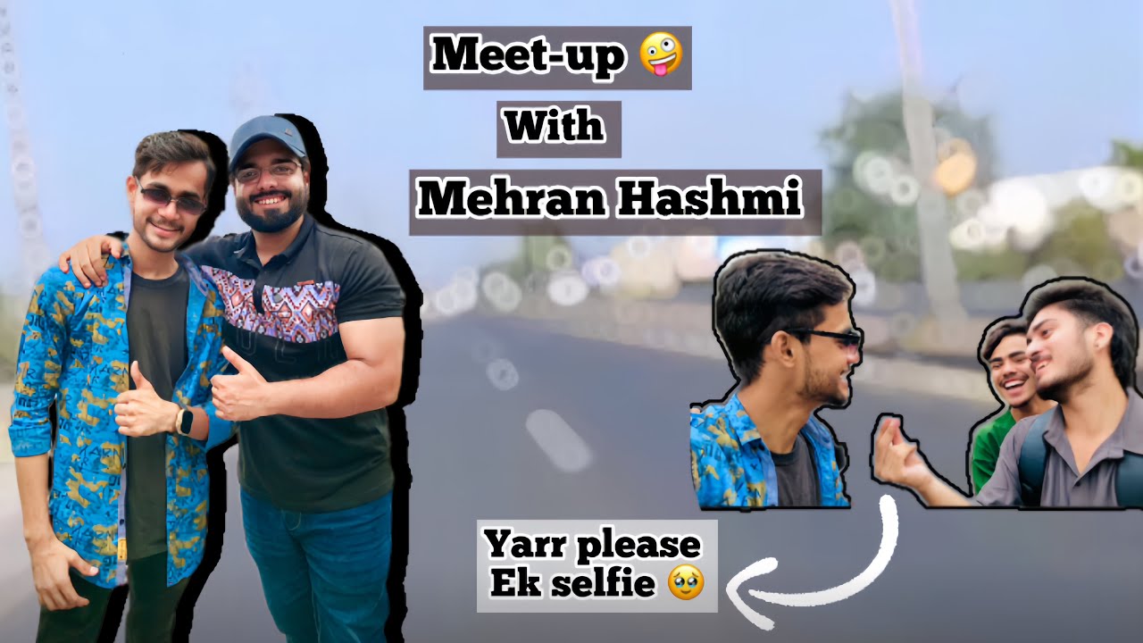 Mehran hashmi ke meet-up se phele fan’s ne ki selfie farmaish 🥰 ️ ...
