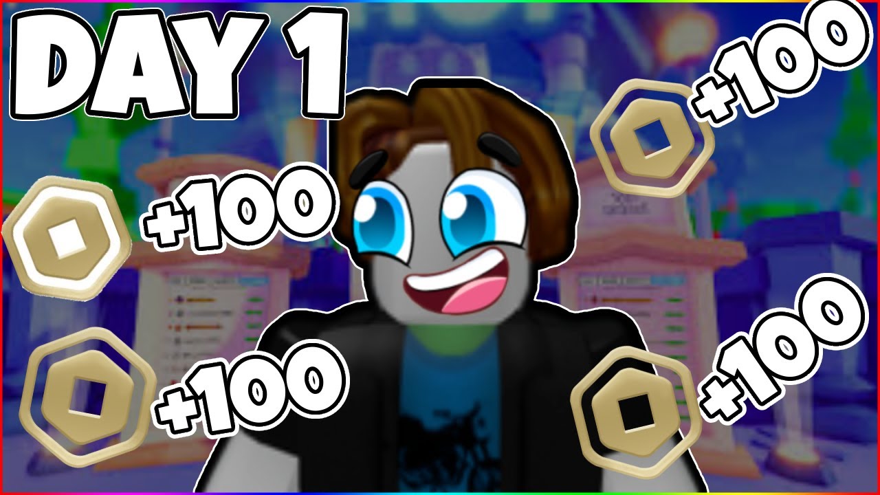 First Donation - 0 to 10K Robux Challenge #Day1 (Roblox Pls Donate ...