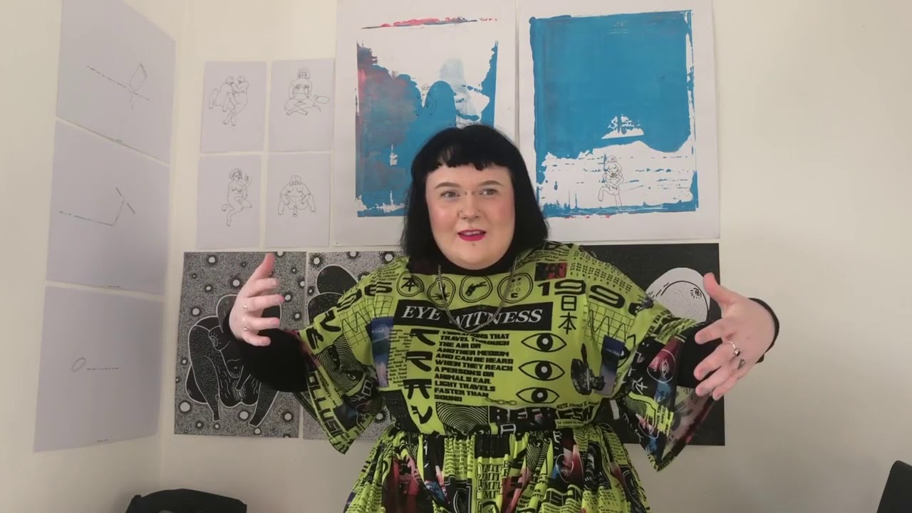 Meet Molly Rafferty visual artist - YouTube