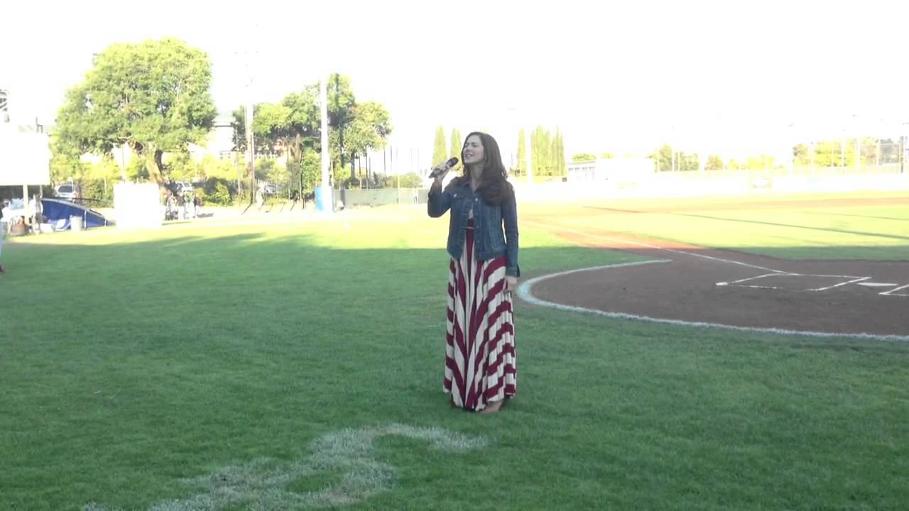 Susan Zelinsky Anthem at San Rafael Pacifics - YouTube