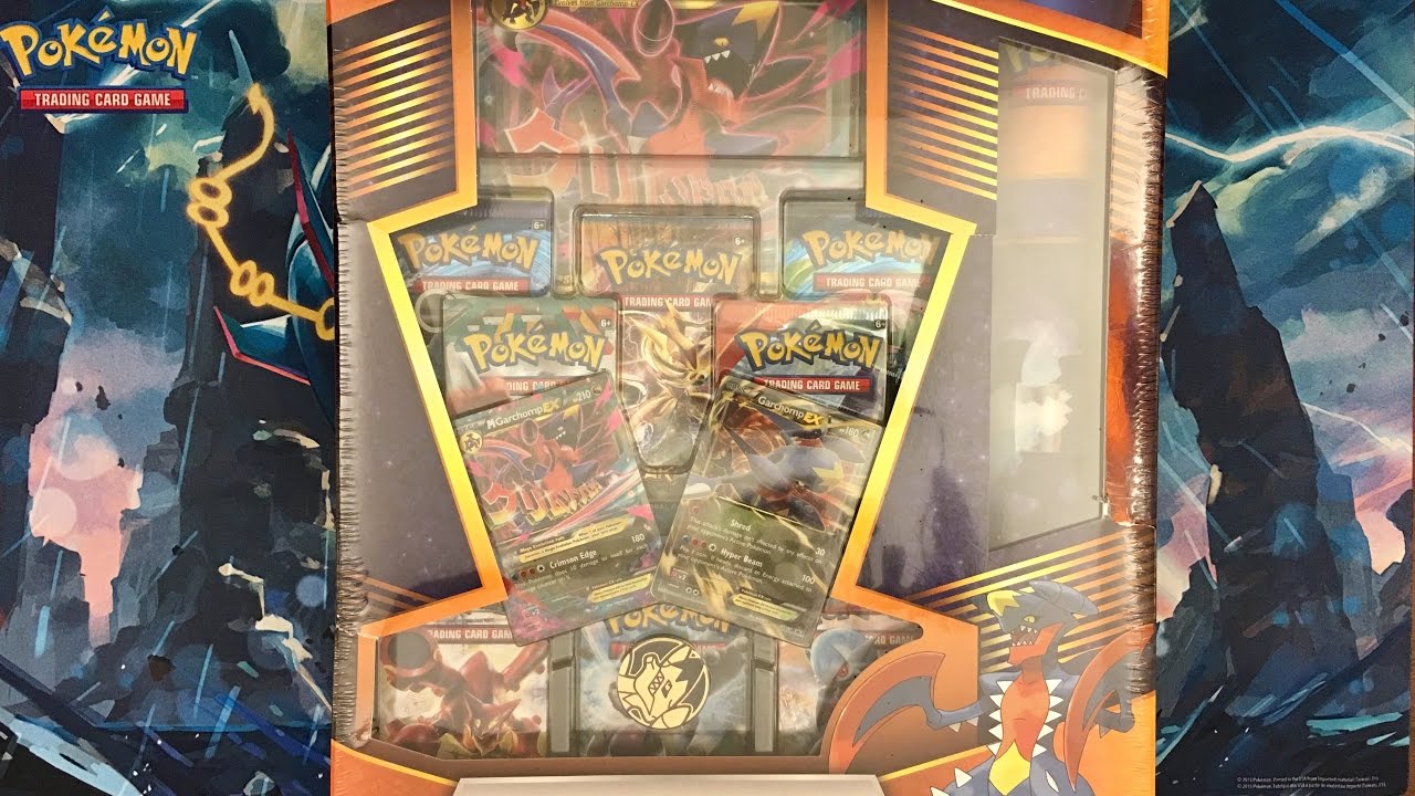 Mega Garchomp-EX Box Opening! - YouTube