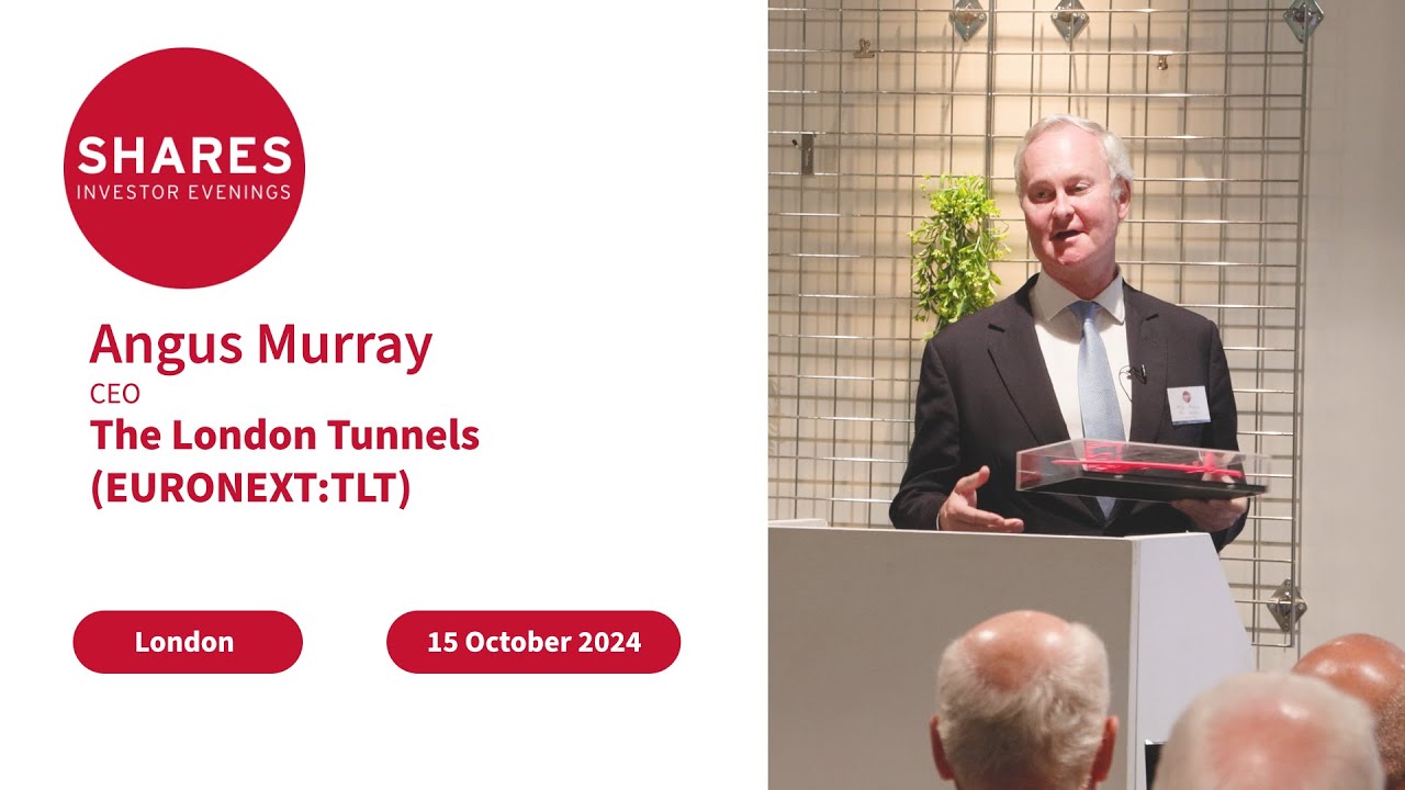 The London Tunnels (EURONEXT:TLT) - Angus Murray, CEO - YouTube