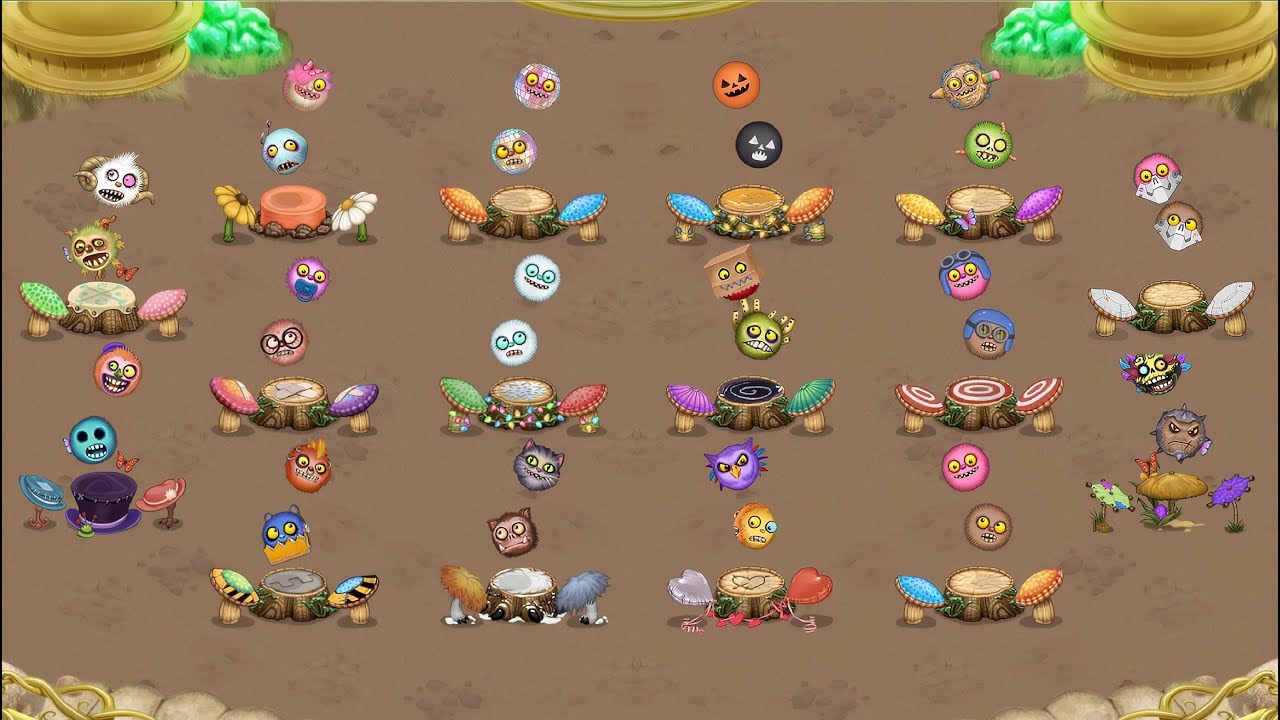 All Thumpies - All Species, Variants, and Costumes (My Singing Monsters ...