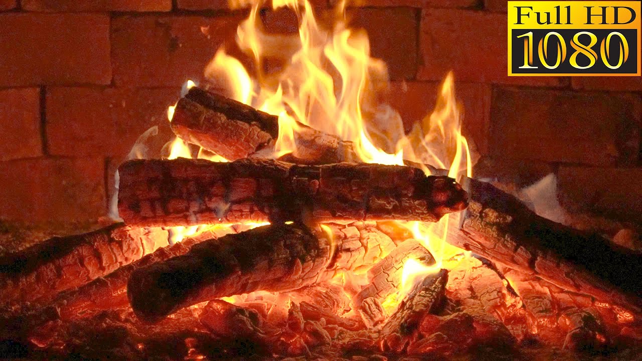 Relax In A Cozy Fireplace 🔥 Perfect Fireplace at Night 🔥 (3 Hours ...