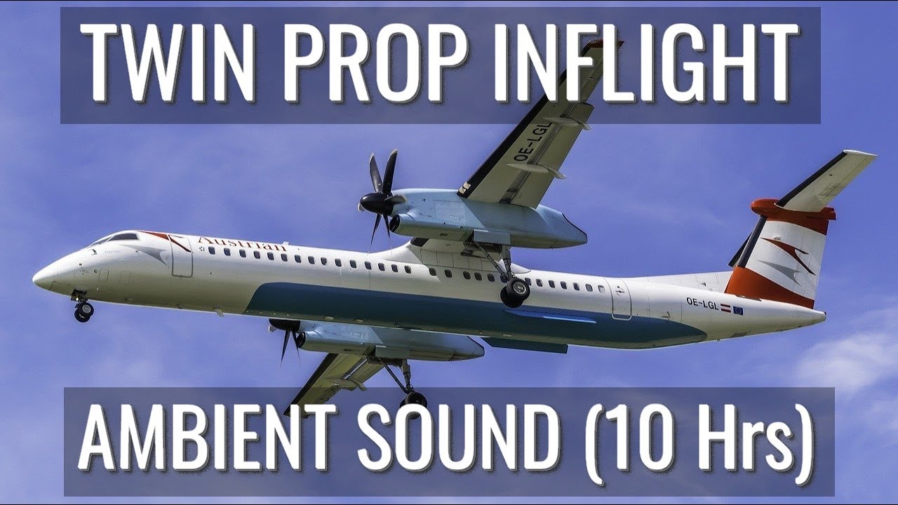 Plane Engine Sounds for 10 Hours of Airplane Noise For Sleeping ...