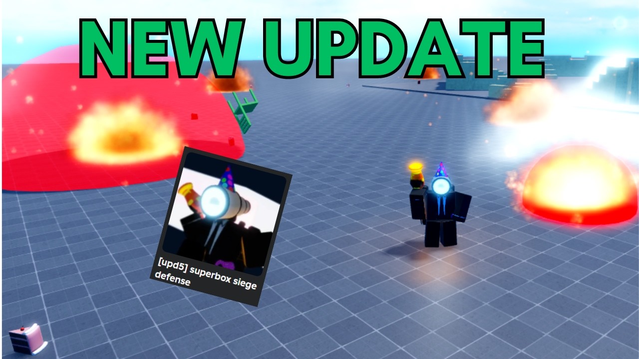 NEW UPDATE - PARTY TELESCOPE !! (Super Box Siege Defense : Roblox ...