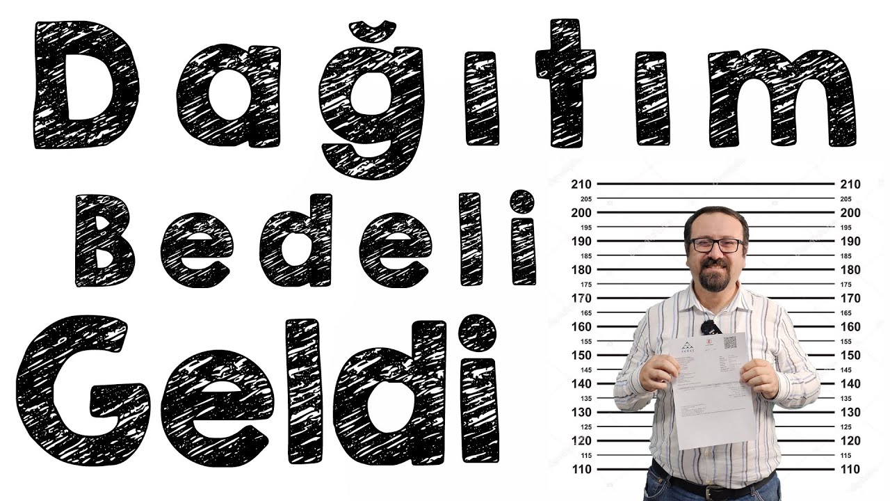 sonunda yıllık dağıtım bedeli faturası geldi ne kadar ödeyeceğiz - YouTube