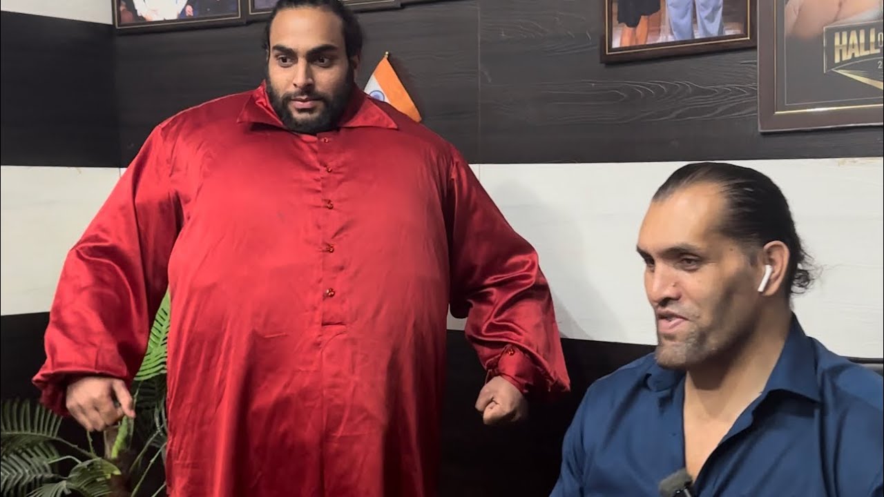 Celebrating The Great Khali Birthday🎁 - YouTube